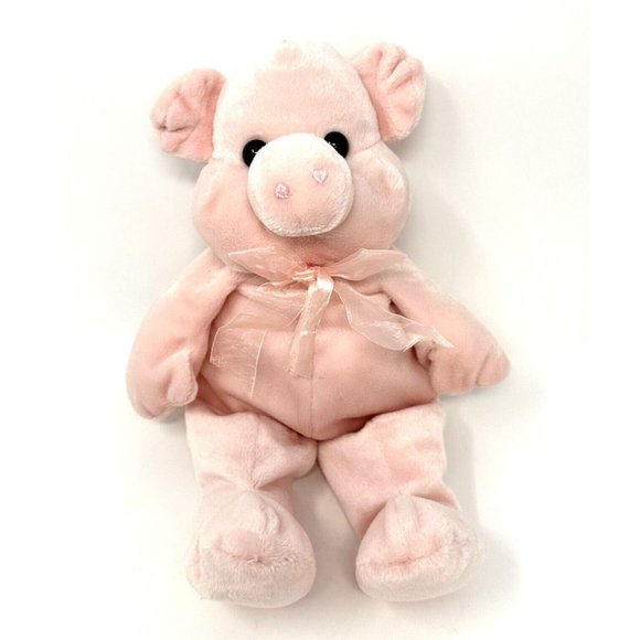 Kellytoy | Toys | Kelly Toy Pink Pig Plush Lovey Velvety Soft Floppy ...